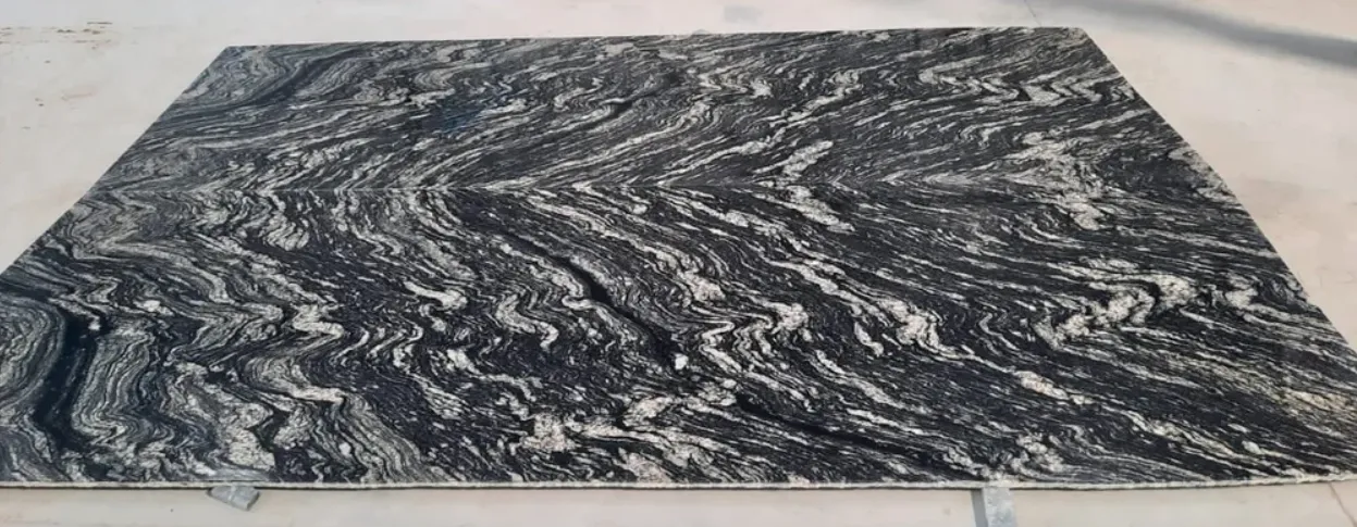 Zebra Black Granite - Welcome
